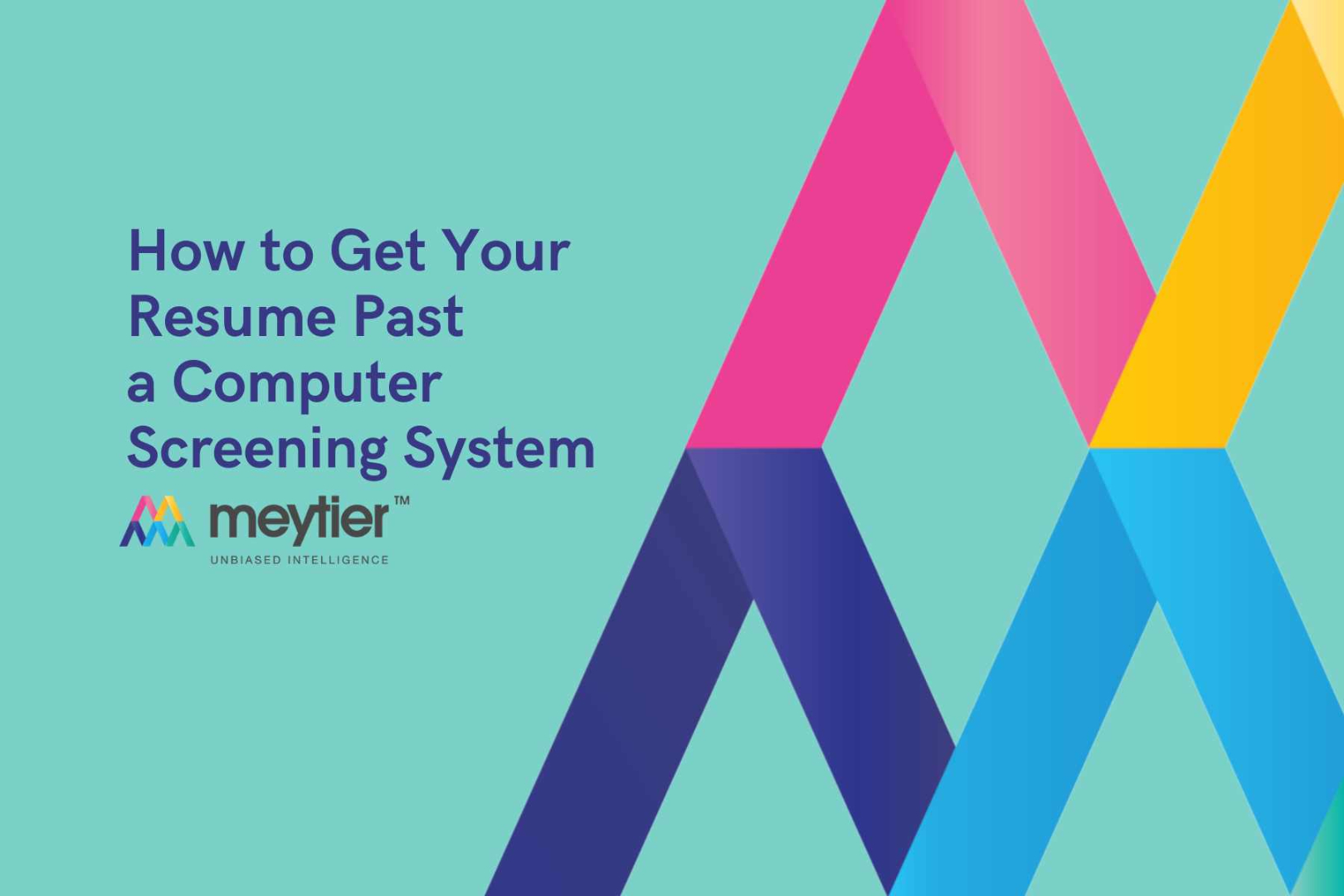How to get your resume past a computer screening system